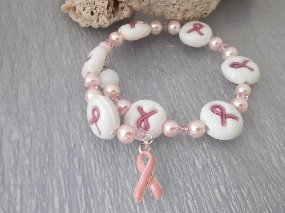 Breast Cancer Awareness Bracelet on Luulla
